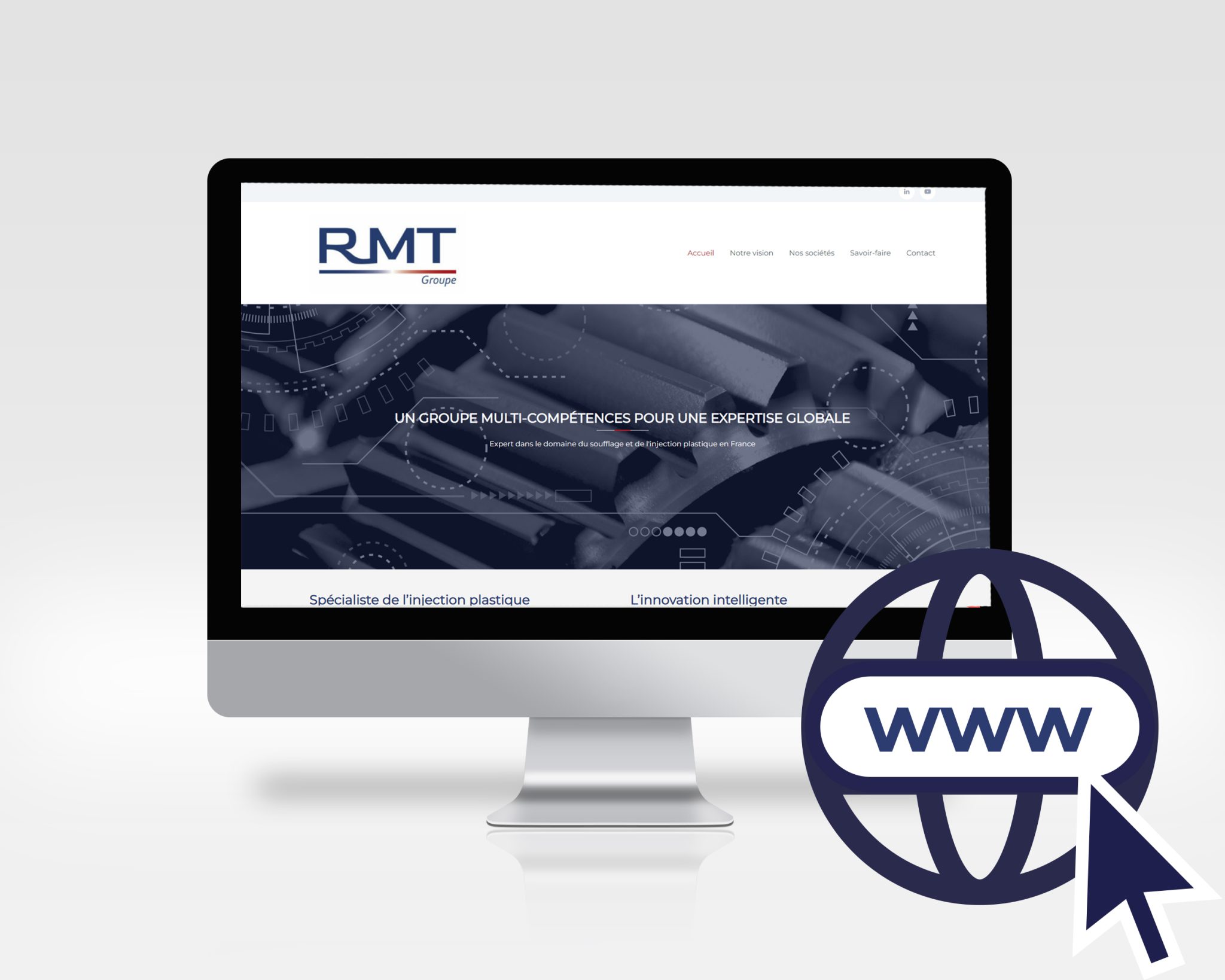 Lancement du nouveau site Internet RMT Groupe - RM Technologies